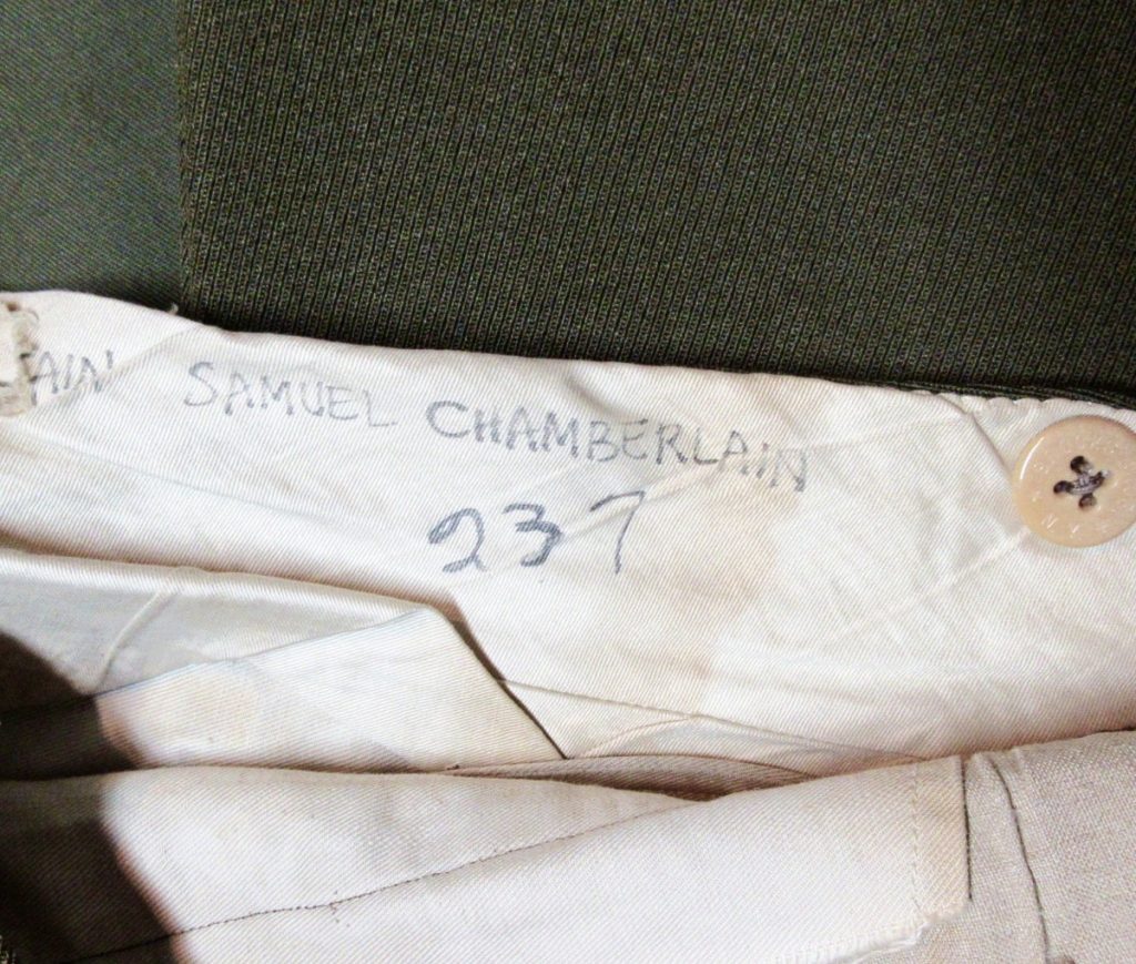 Major Samuel Chamberlain’s Service Dress Coat & Trousers | J. Mountain ...