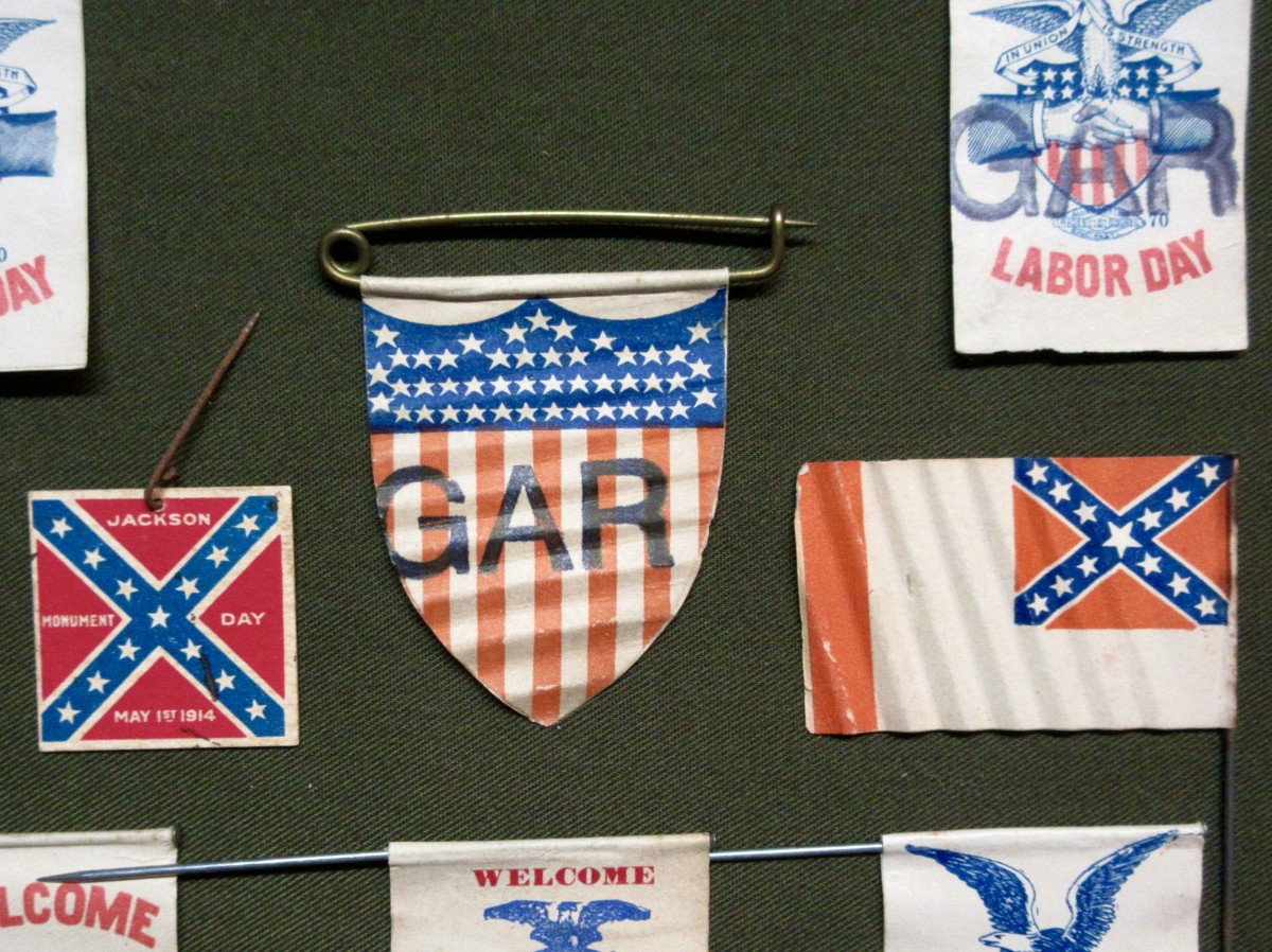 Collection of G.A.R. & UCV Lapel Flags, Banners, Etc. – SOLD | J ...