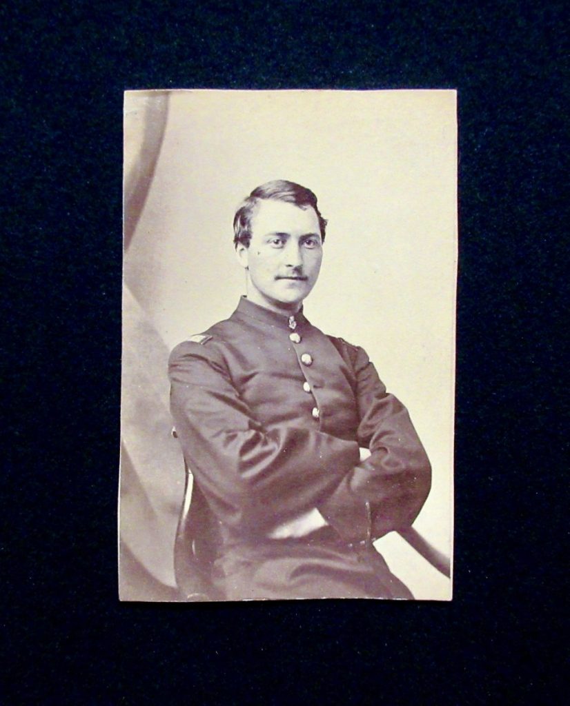 CDV 1st Lieutenant Lewis E. Munroe – 59th Massachusetts Infantry. SOLD ...