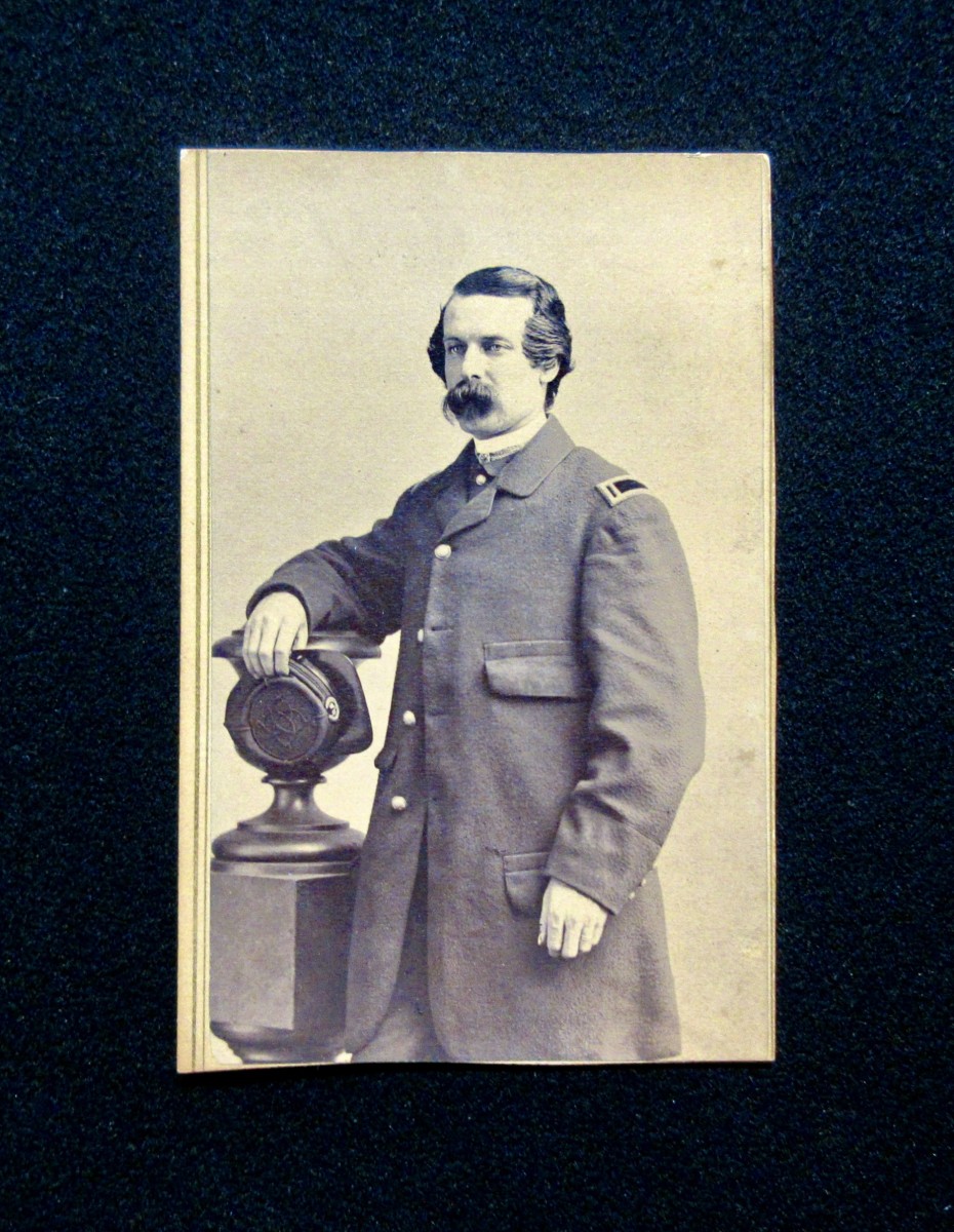 CDV – 1st Lieutenant & Adjutant Horace M. Warren -59th Mass Infantry ...