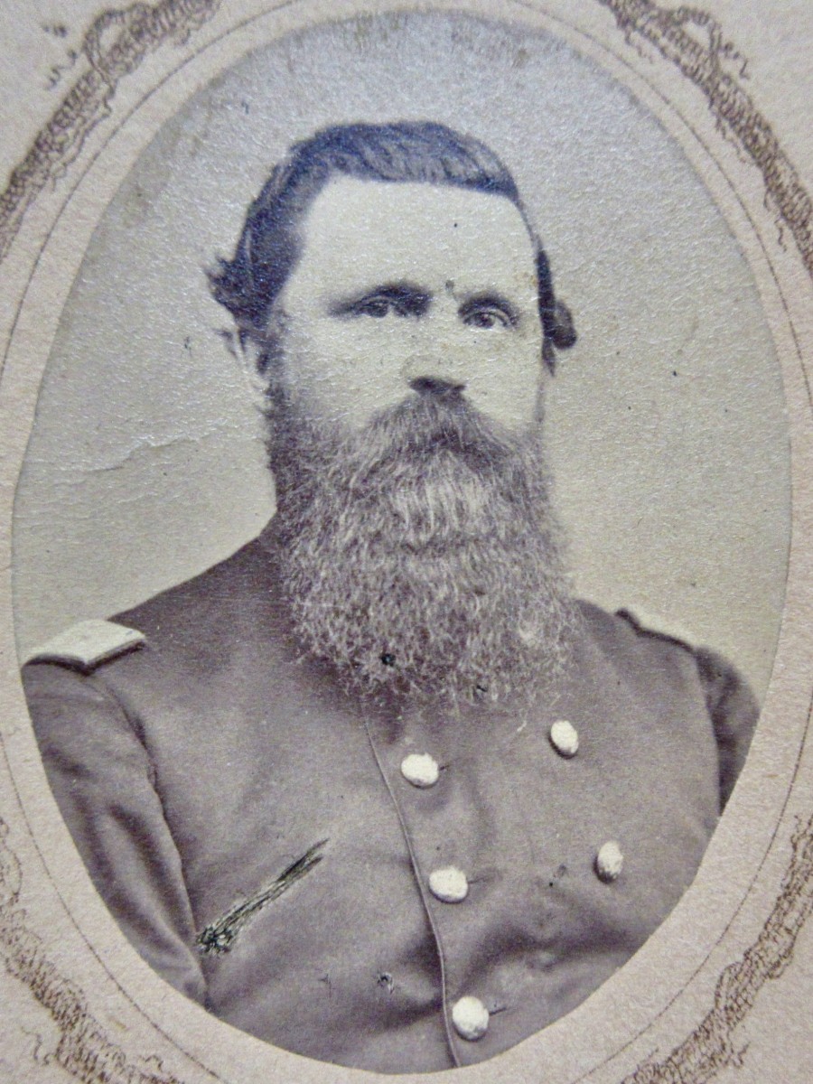 CDV – Signed By Colonel Joseph Colburn, 59th Massachusetts Infantry ...