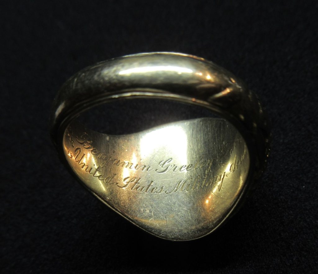1915 West Point Class Ring For Brigadier General Benjamin Greeley ...