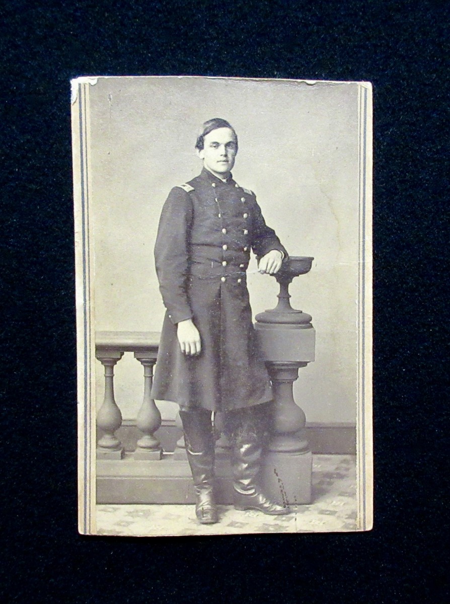 CDV – Lt.Col. John Hodges, Jr. 59th Massachusetts Infantry -KIA at ...