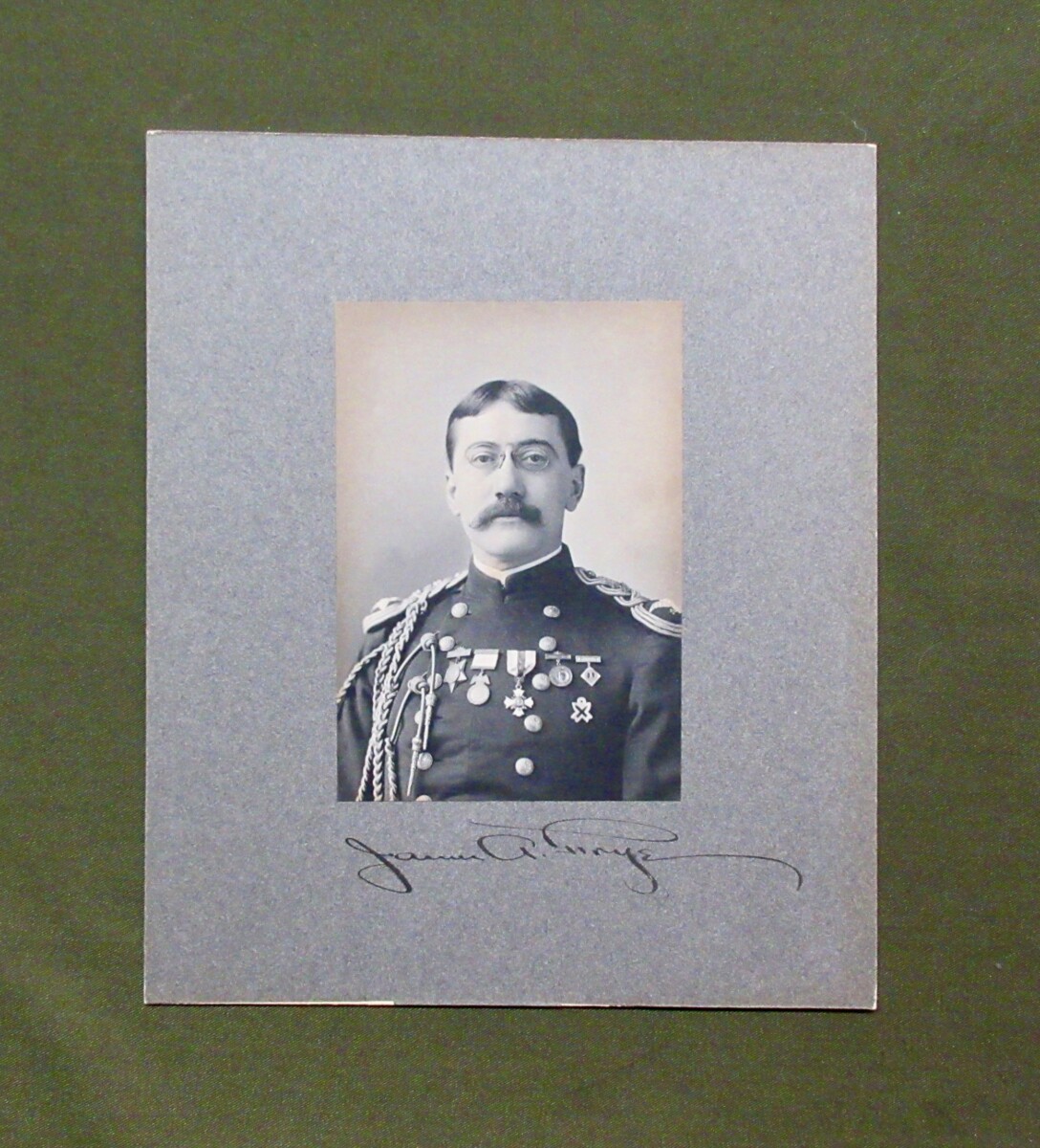 Signed Portrait Photograph of Colonel James A. Frye SOLD | J. Mountain ...