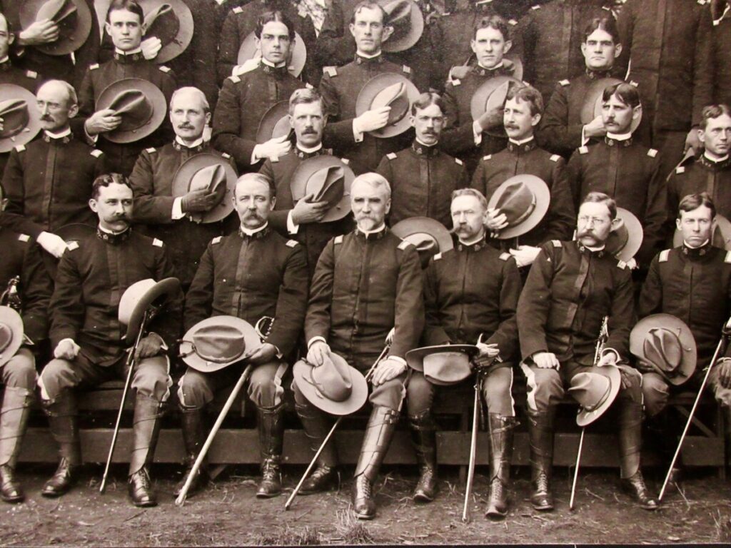 Cabinet Photo – Colonel Wm S. McCaskey & Officers & Color Guard of the ...