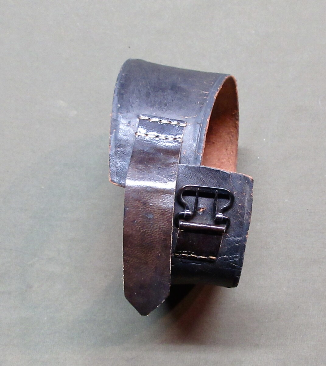 Civil War Era – U.S. Army Leather Neck Stock. | J. Mountain Antiques