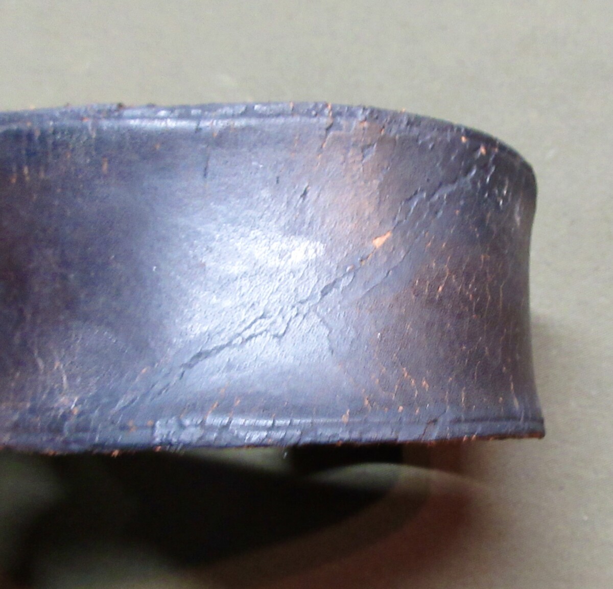 Civil War Era – U.S. Army Leather Neck Stock. | J. Mountain Antiques