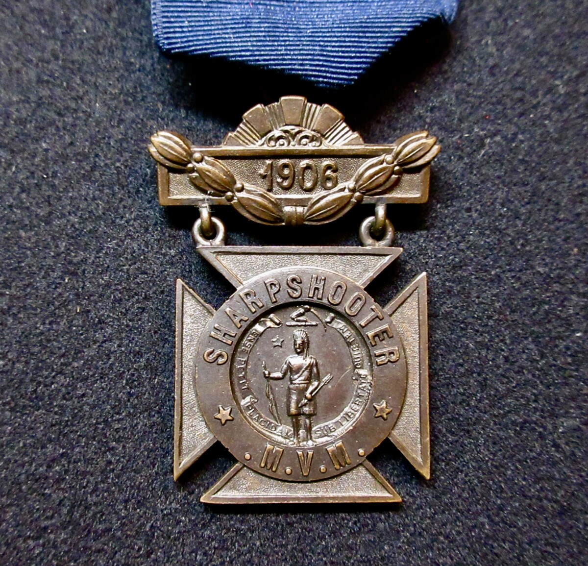 MVM 2nd Class Sharpshooter Badge 1906 | J. Mountain Antiques