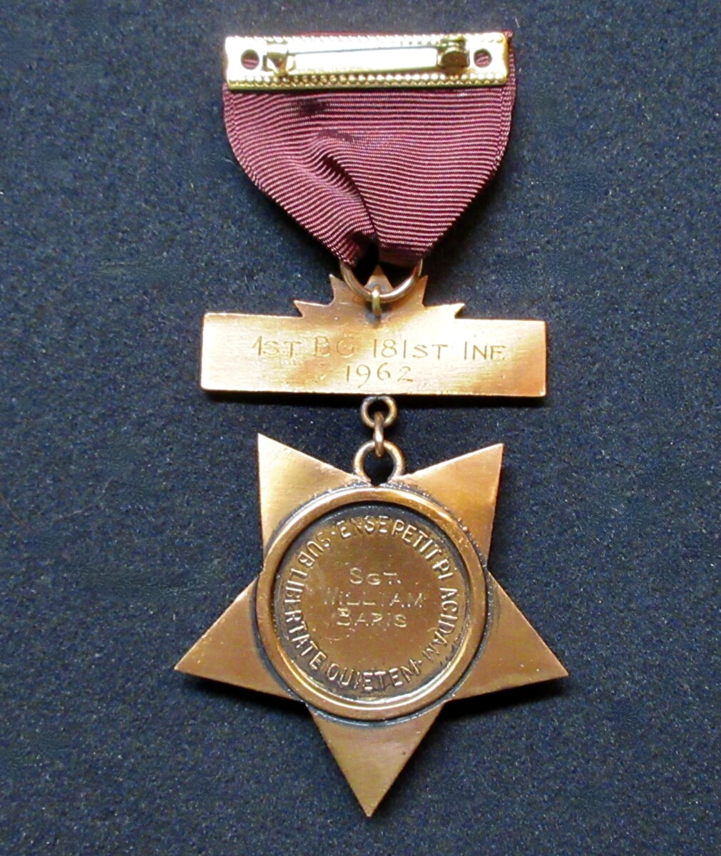 MNG 2nd Pattern Distinguished Marksman Badge Late Issue. | J. Mountain ...