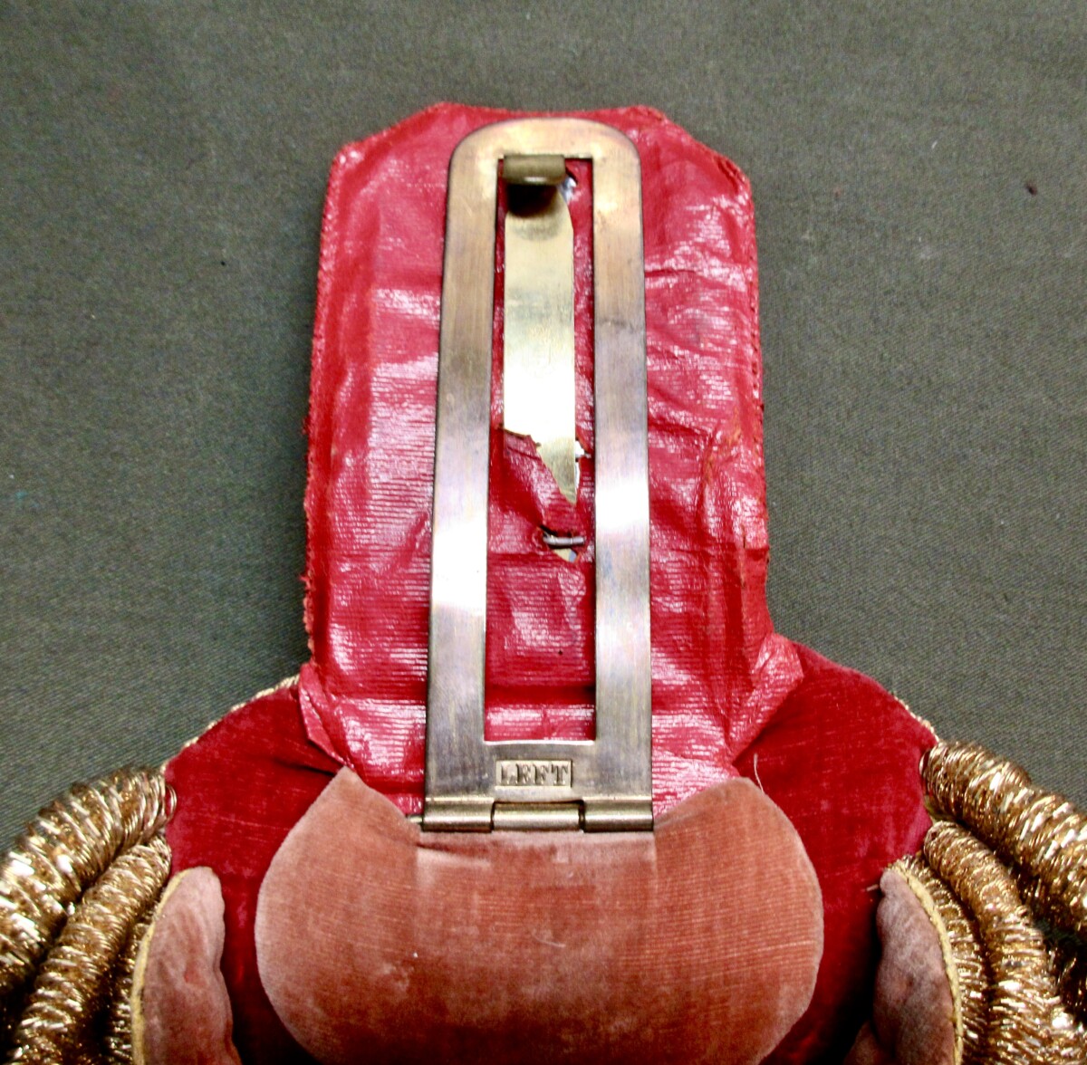 Paymaster General Cased Epaulets | J. Mountain Antiques