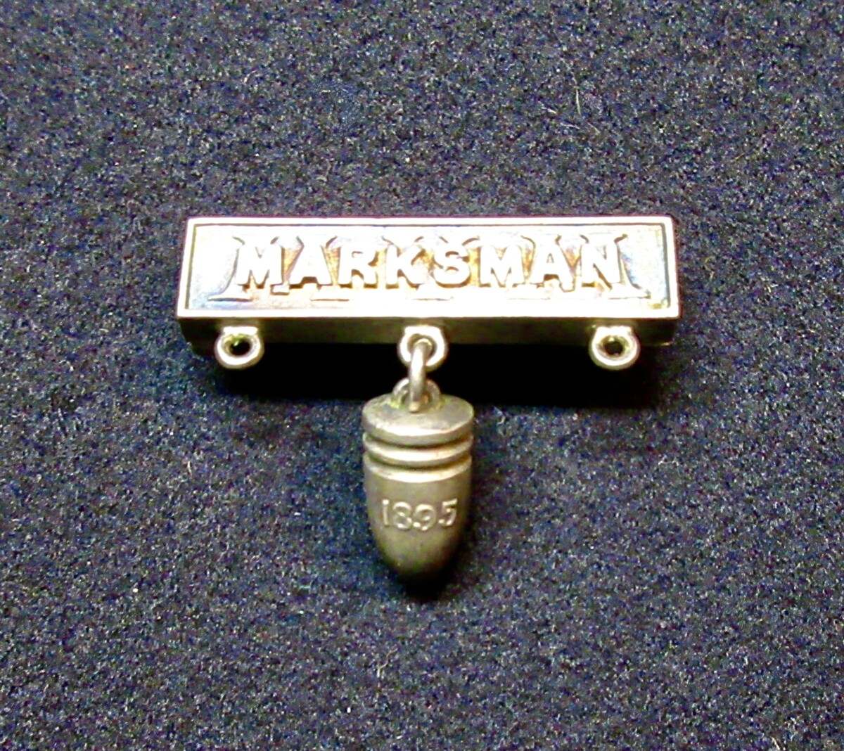 MVM New Pattern 1st Class Marksman Badge. | J. Mountain Antiques