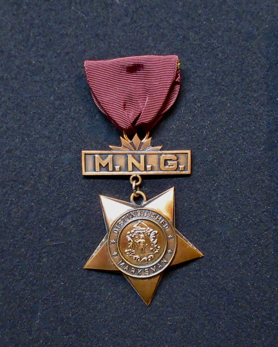 MNG 2nd Pattern Distinguished Marksman Badge Late Issue. | J. Mountain ...