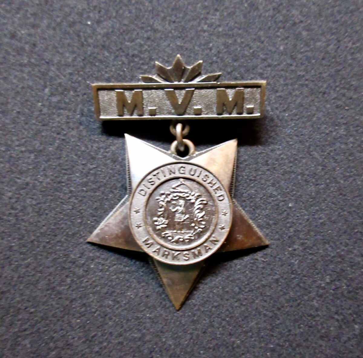 MVM 2nd Pattern Distinguished Marksman Badge – Darker Bronze 1892 | J ...