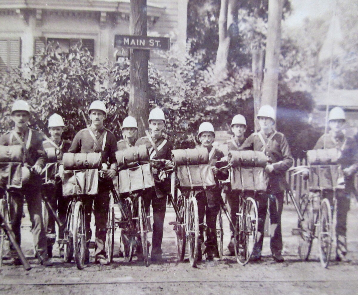 Large Cabinet of a Military Bicycle Troop C- 1890 – SOLD | J. Mountain ...